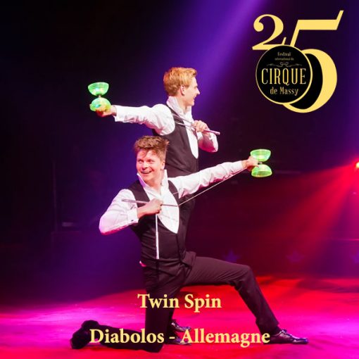 Twin Spin – Diabolos | Festival International du Cirque de Massy